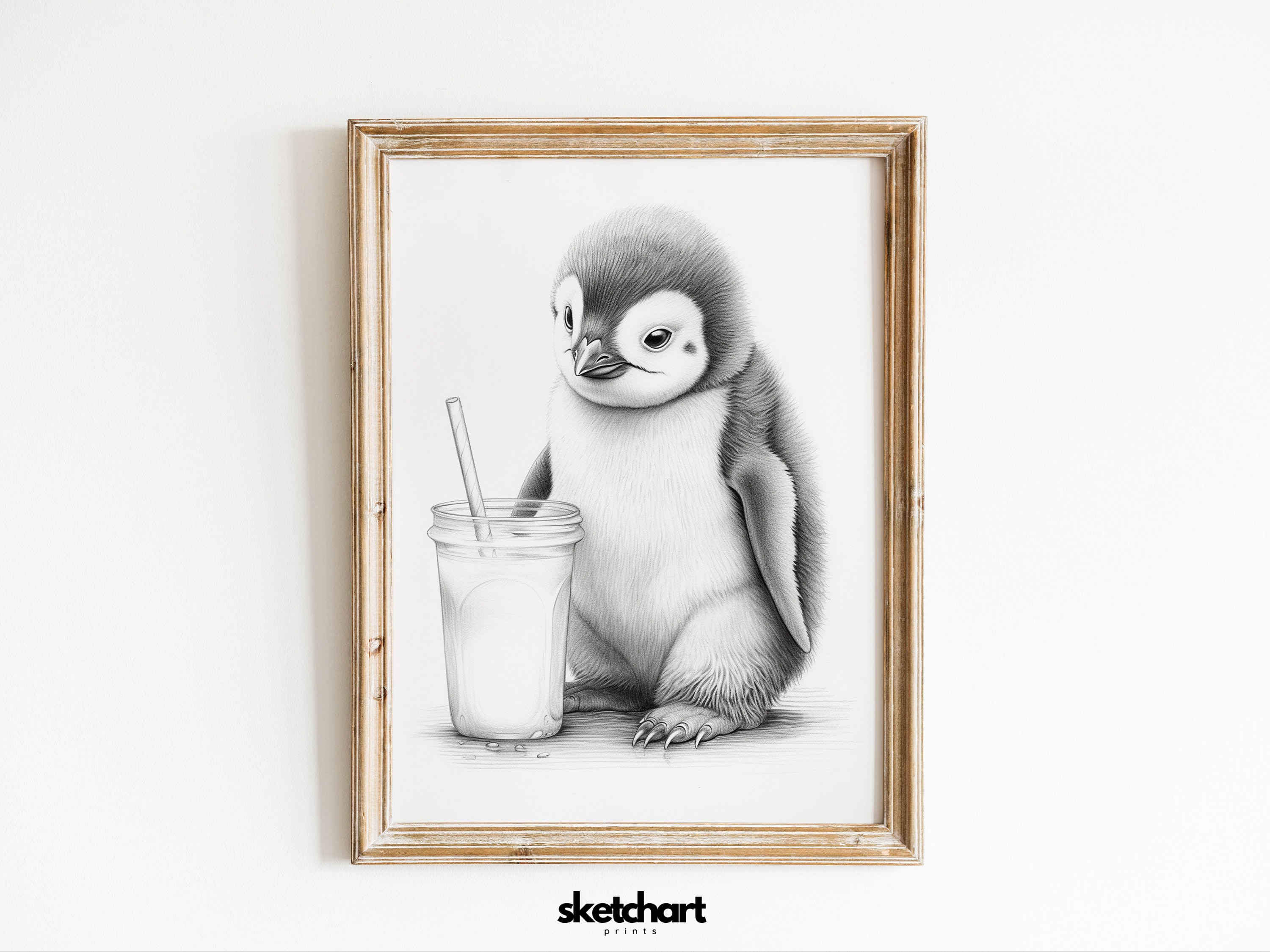 Cute Baby Penguin Drawings