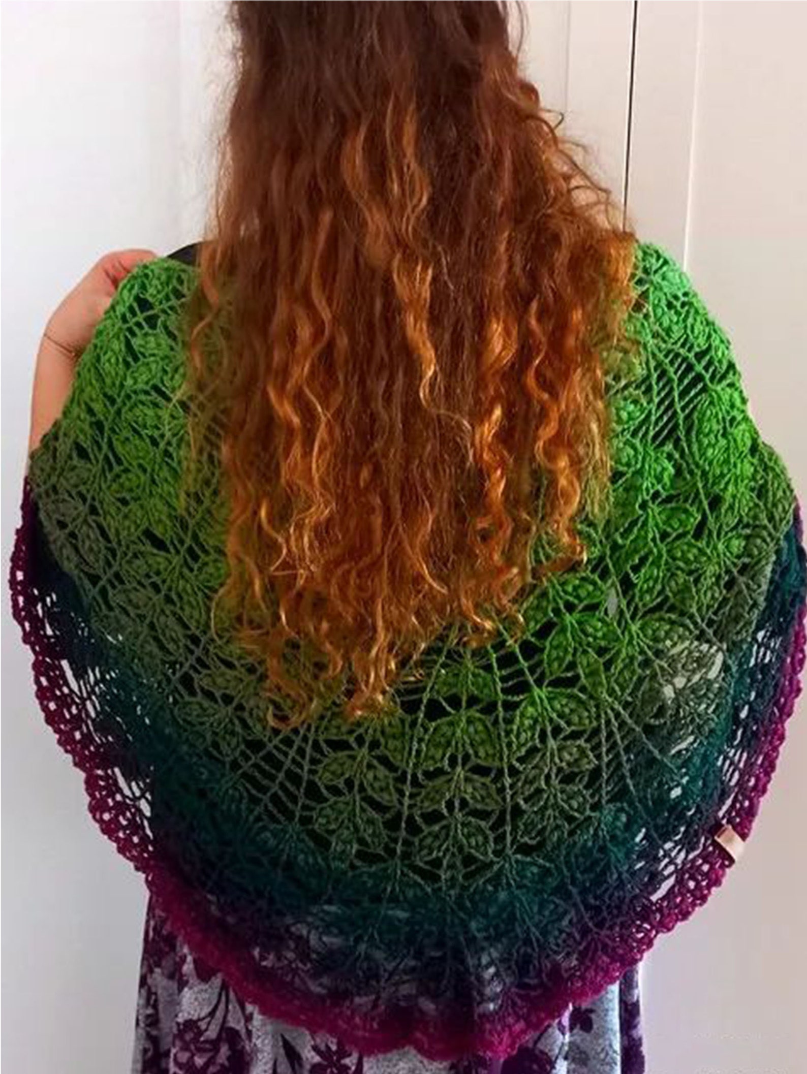 Crochet Shawl Pattern, Shawl Tutorial ,DIY Shawl Digital Download PDF ...