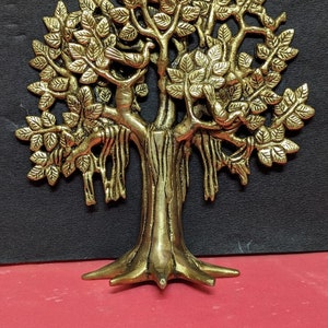 Brass Kalpavriksha Tree- 27CM Super Fine Brass Tree, Tree of Life ...