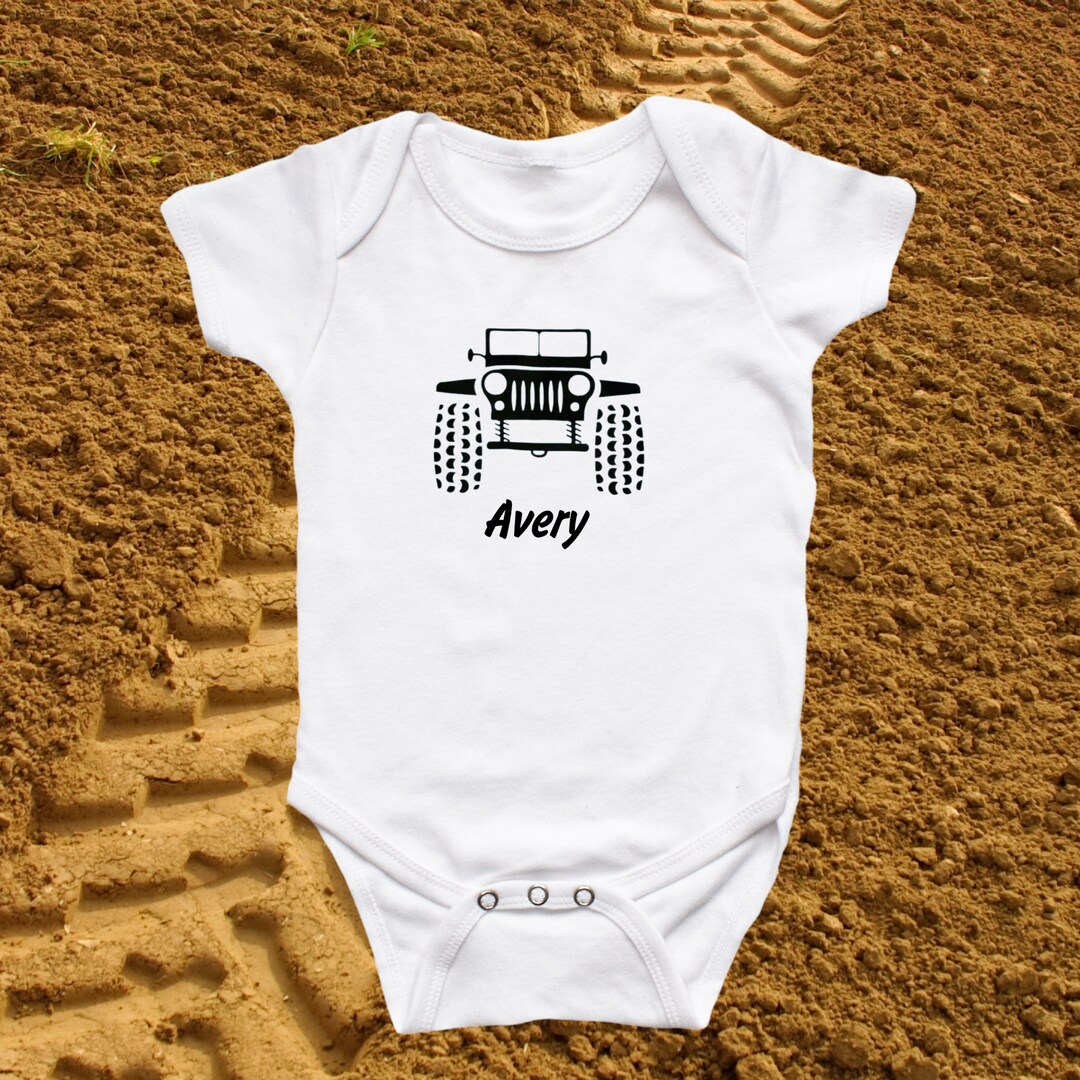 Off Road Vehicle SUV Onesie ®, Baby Bodysuit, Infant Clothing ...