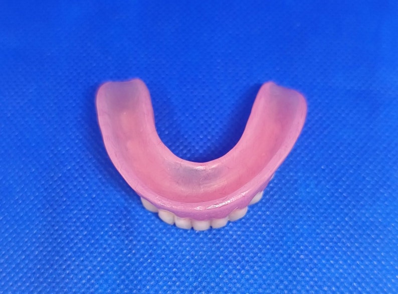 SMALL SIZE LOWER Dentures Acrylic Teeth Hand Made - Etsy