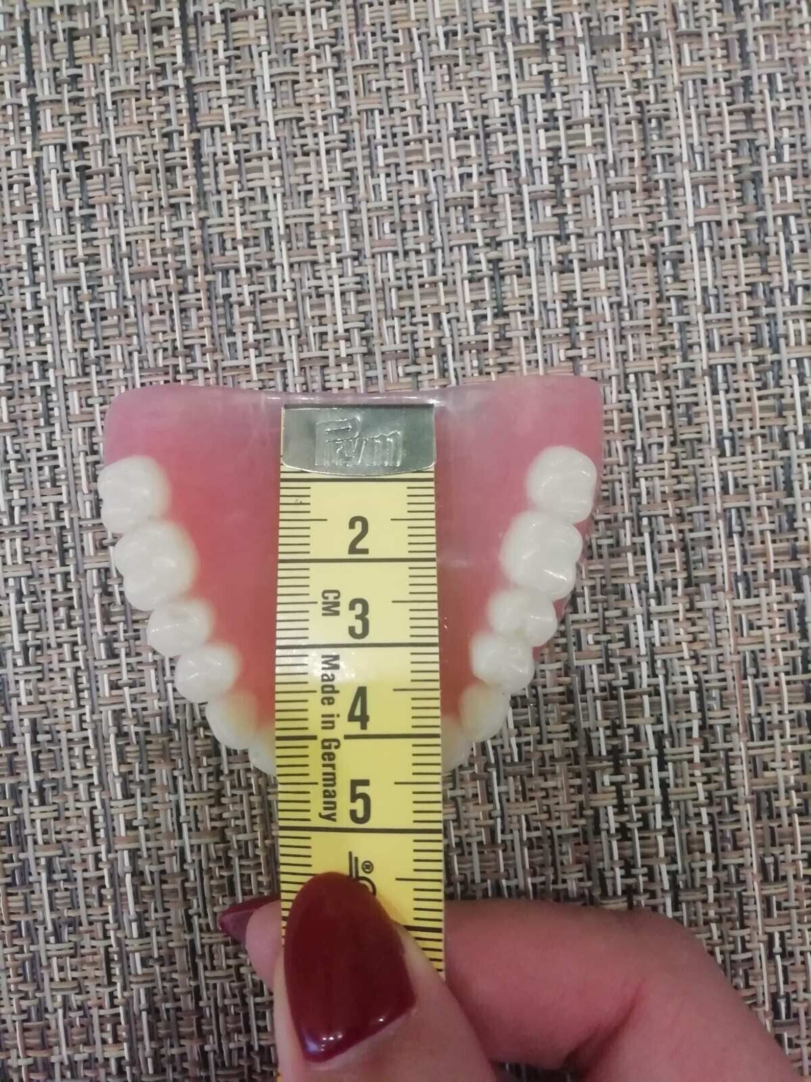 Denture Upper and Lower Acrylic Teeth Hand Made - Etsy Canada