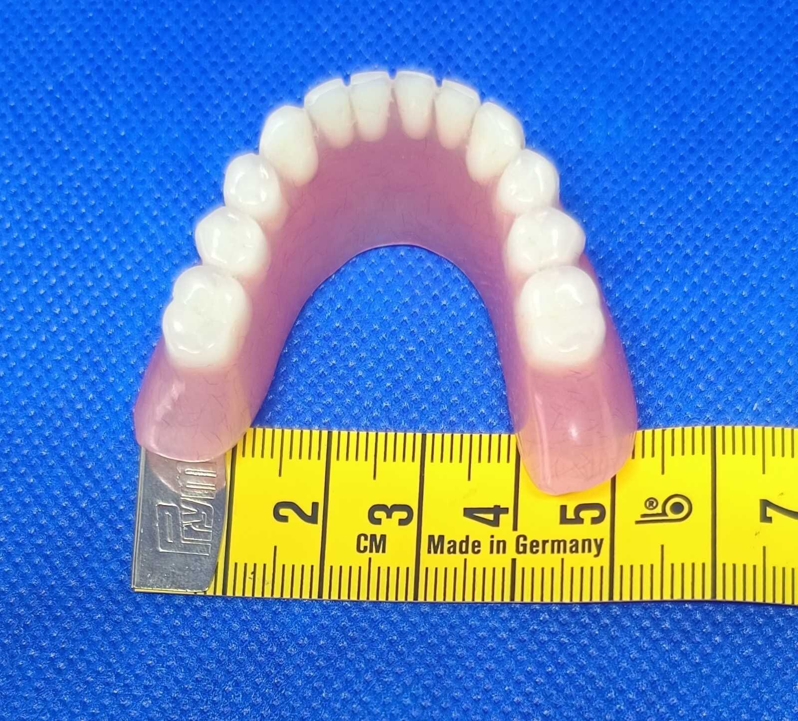 SMALL SIZE LOWER Dentures Acrylic Teeth Hand Made - Etsy
