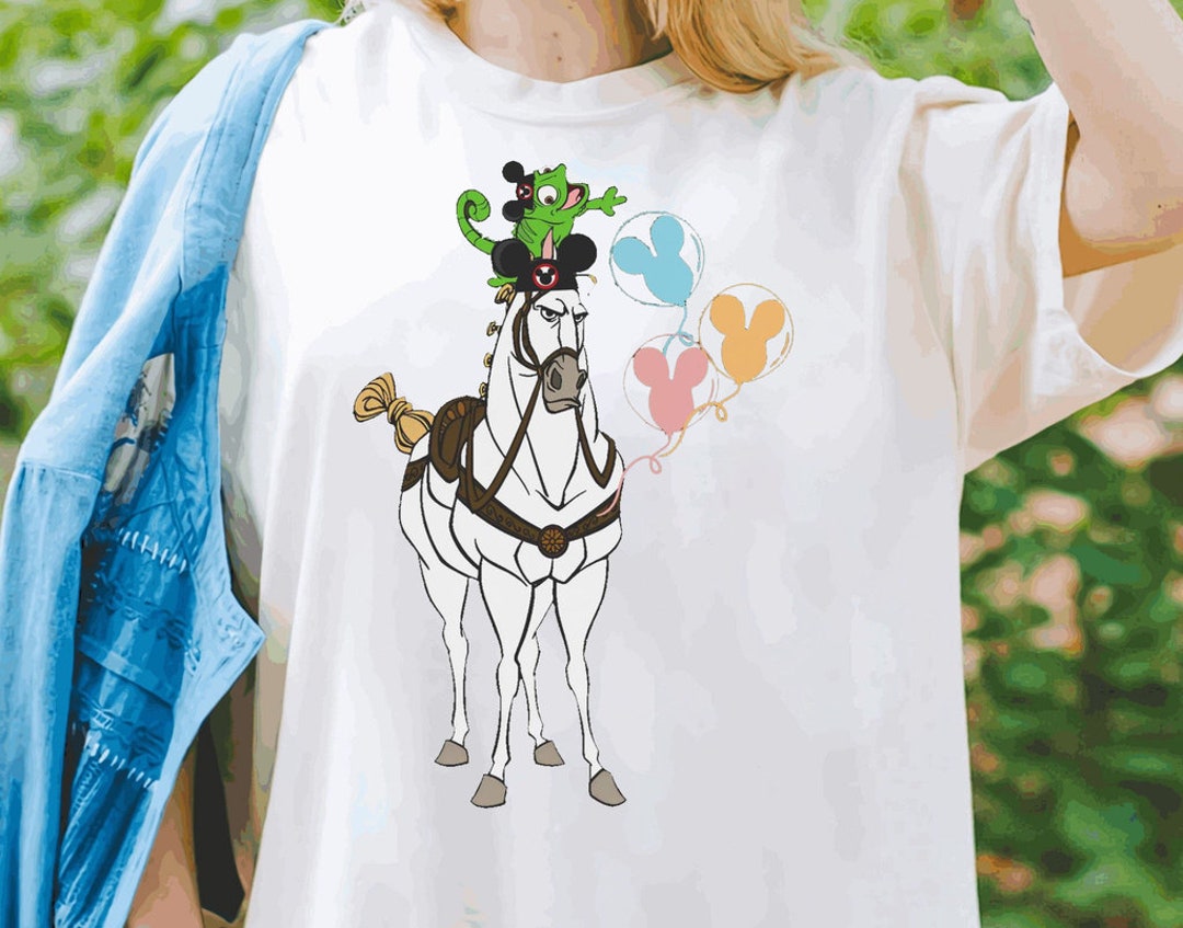 Comfort Colors® Pascal and Maximus Wear Mouse Ears With Mickey - Etsy