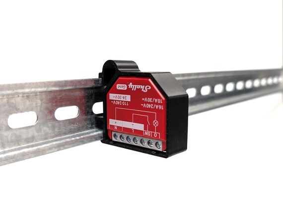 Shelly PLUS DIN Rail Box Enclosure For Shelly Smart Home Devices - Fits ...