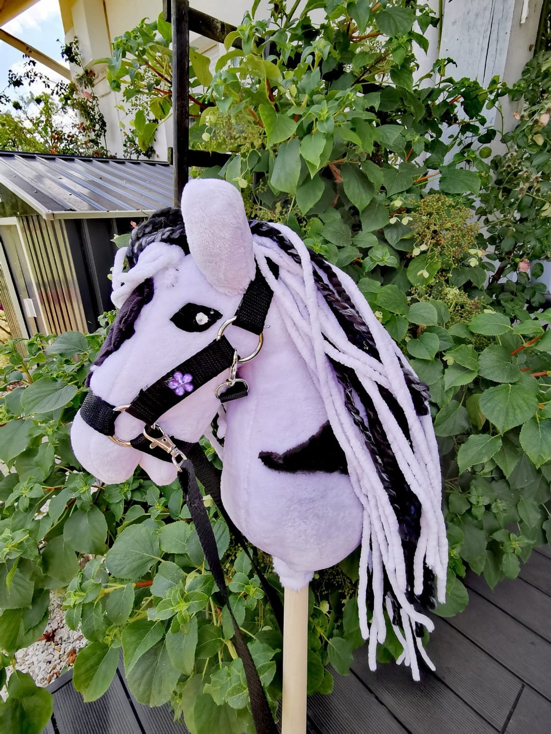 Pieblad Hobby Horse Pferd / Steckenpferd Diana With Halter - Etsy