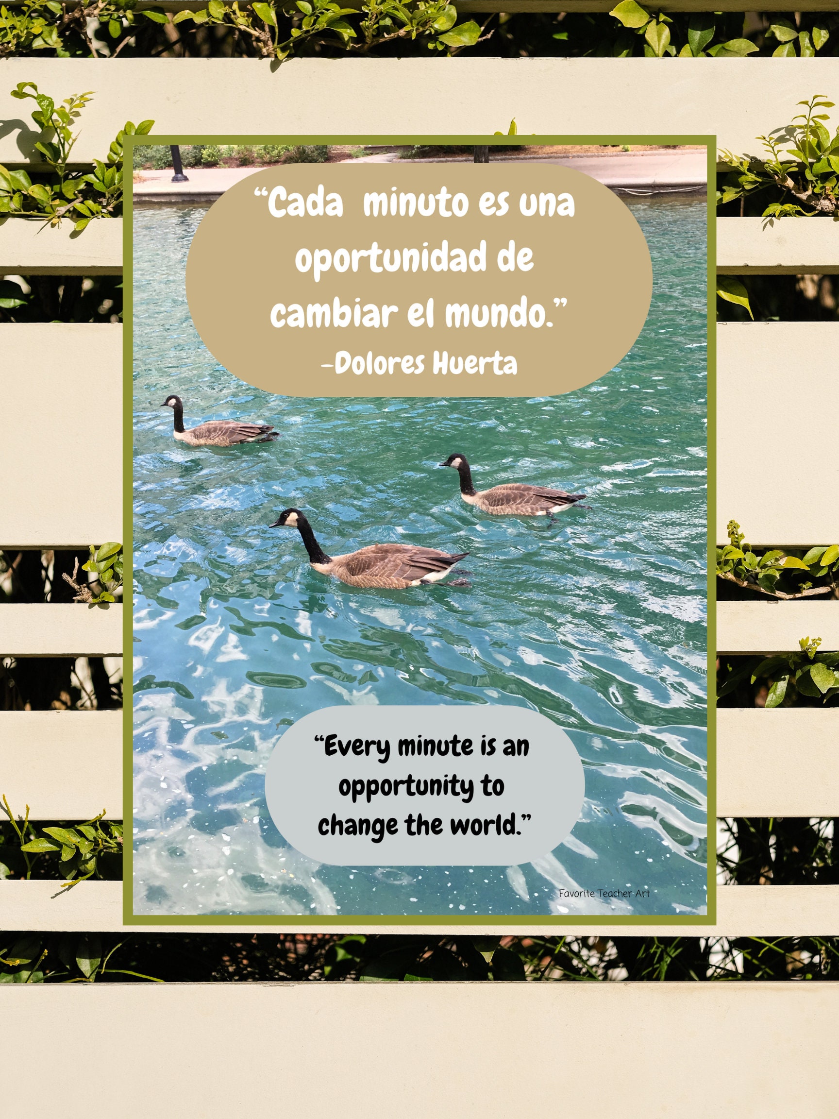 10 Bilingual Motivational Posters - Etsy