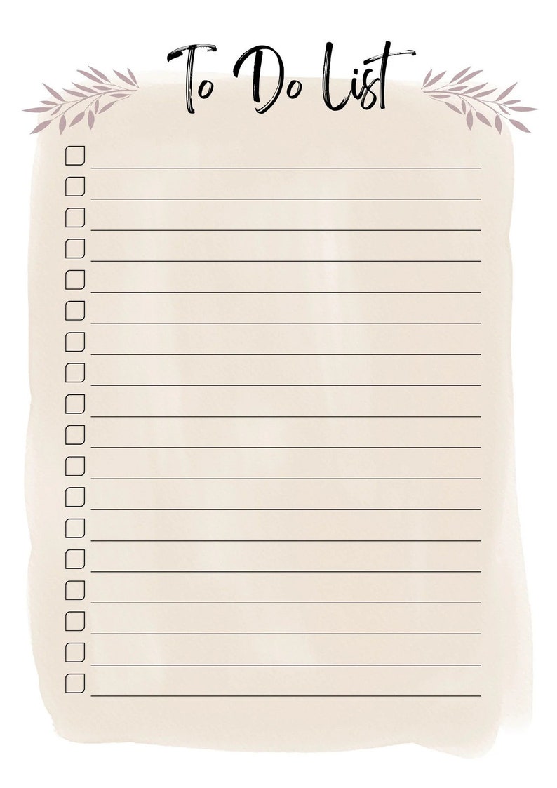 Digital To-do-list Printable 2023 Cute Planner for - Etsy