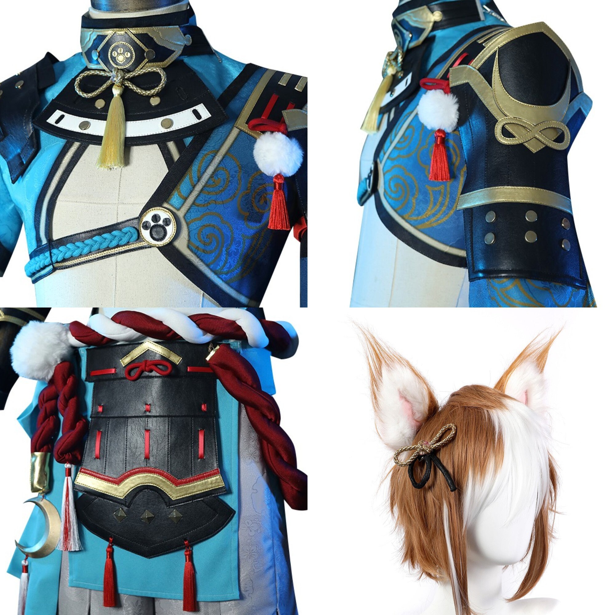 Cosplay Gorou Cosplay Costume Genshin Impact Game Cosplay Party for ...