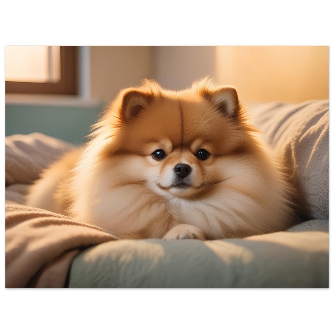 Pomeranian Spitz Premium Poster Matt - Etsy Canada