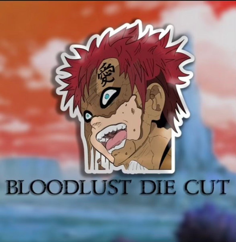 Bloodlust Die-cut - Etsy