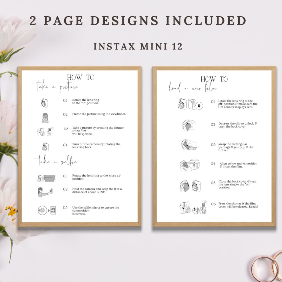 Instax Mini 12 Instructions, Wedding Instax Mini 1, How to Take a ...