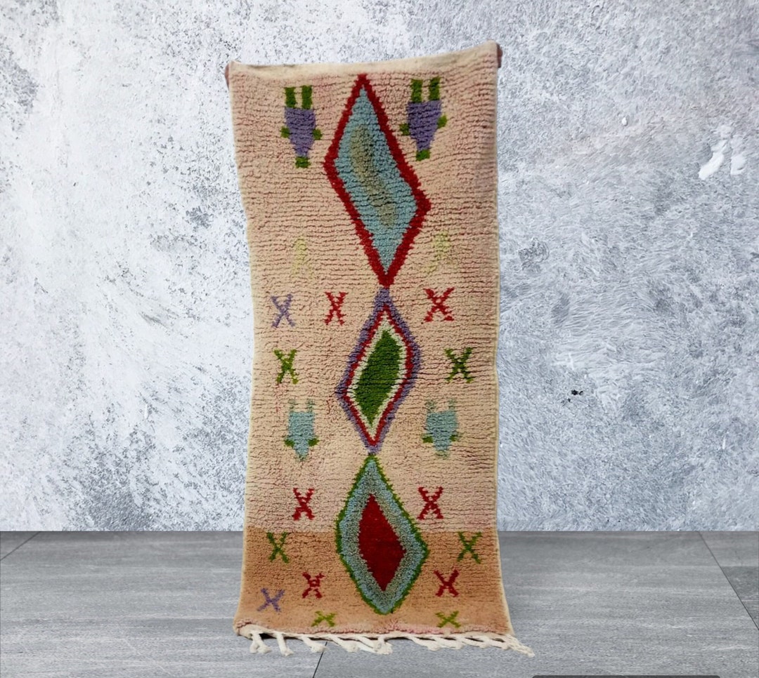 Gorgeous Moroccan Runner Rug,berber Colorful Runner Rug,authentic ...