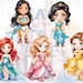 Cute Princess Watercolor Clipart, Full Set, Cartoon, Illustration, PNG ...