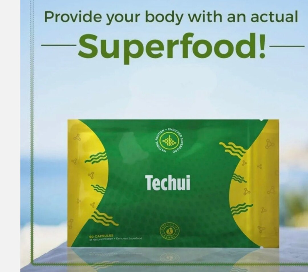 Techui is a 100%refined Spirulina Powder, a Nutritious Form of Alkaline ...
