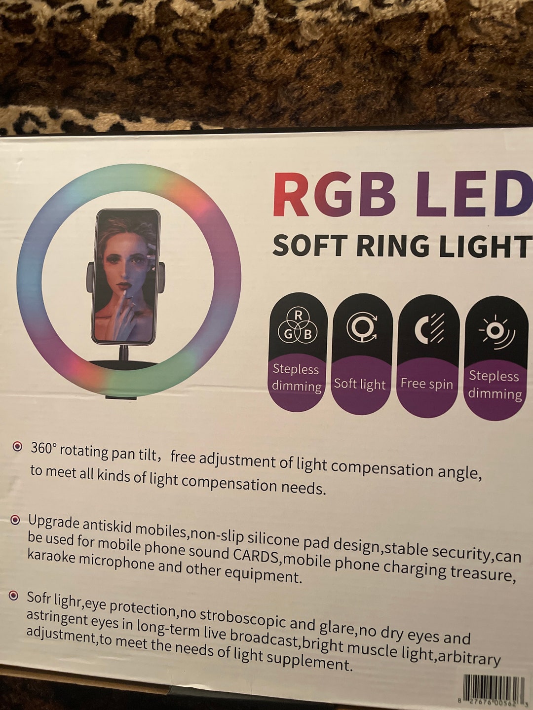 RGB Led Soft Ring Light. - Etsy