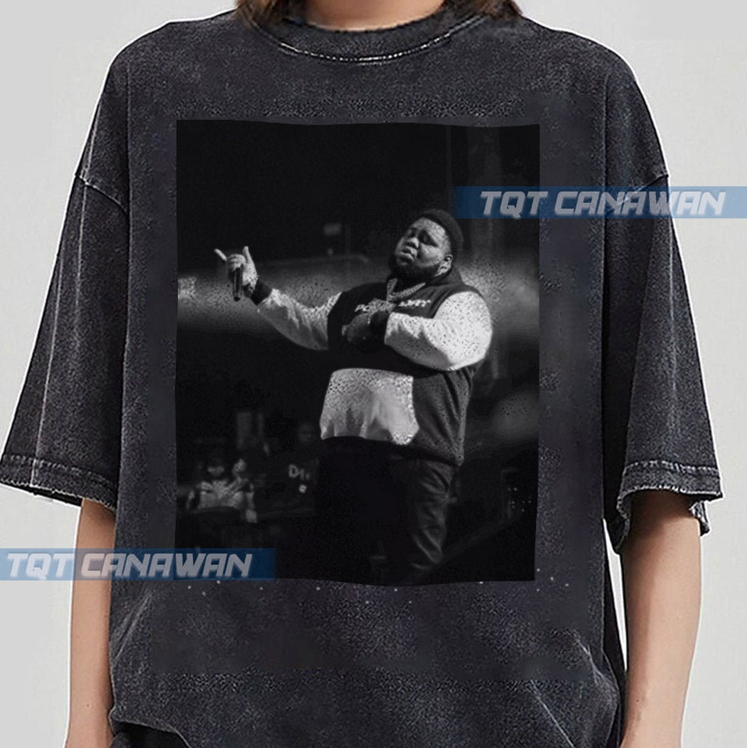 Rod Wave Black and White Photo T-shirt Rod Wave Nostalgia - Etsy