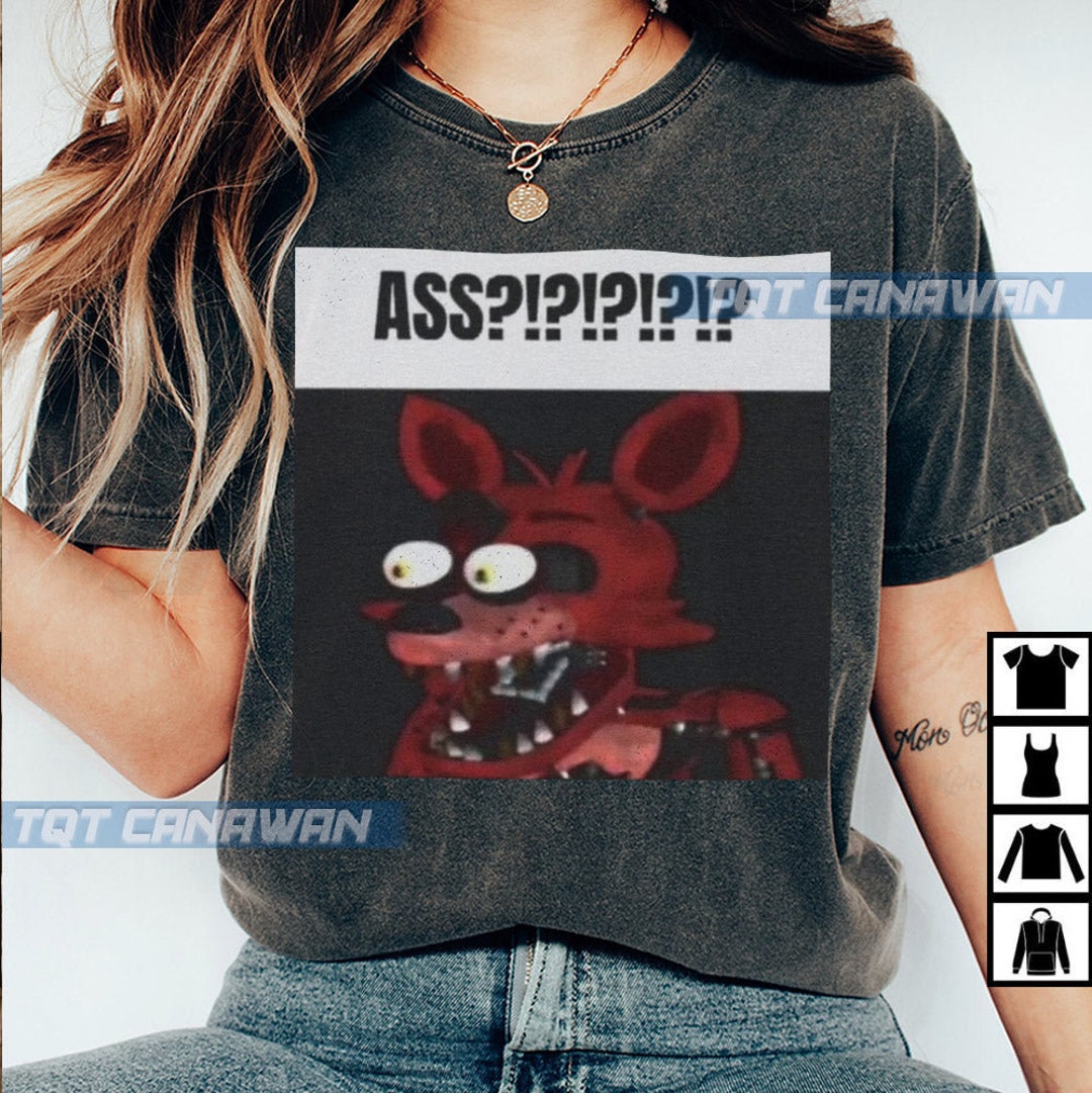 FNAF Foxy Freddy Five Nights at Freddy's Meme T-shirt - Etsy