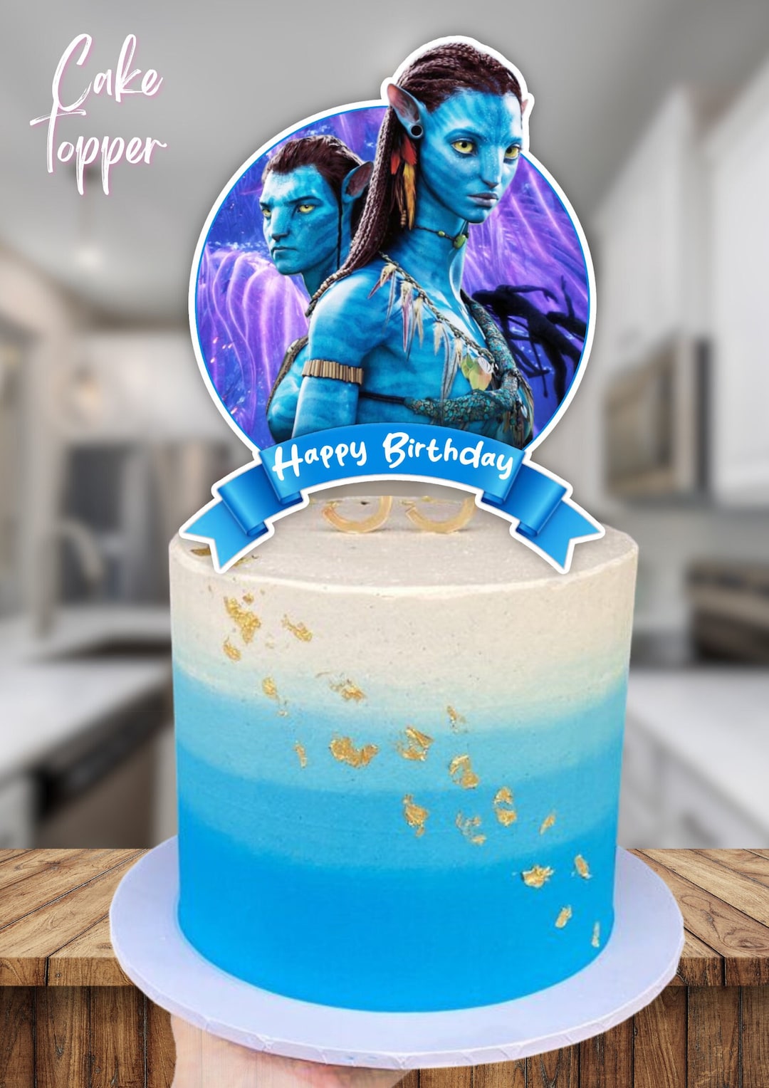 Avatar Cake Topper / Avatar Customized Cake Decorations Topper - Etsy