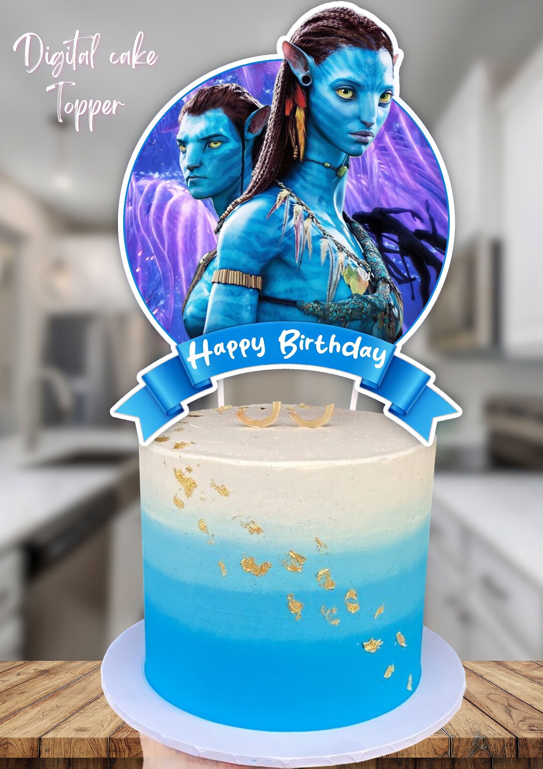 Avatar Cake Topper / Avatar Customized Cake Decorations Topper / Cake ...