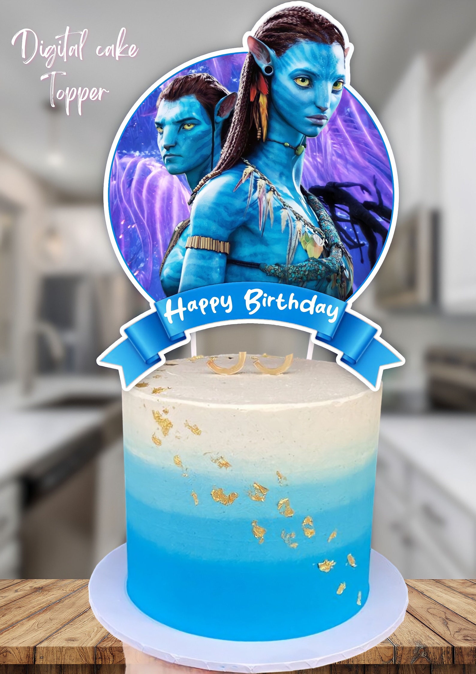 Avatar Cake Topper / Avatar Customized Cake Decorations Topper / Cake ...