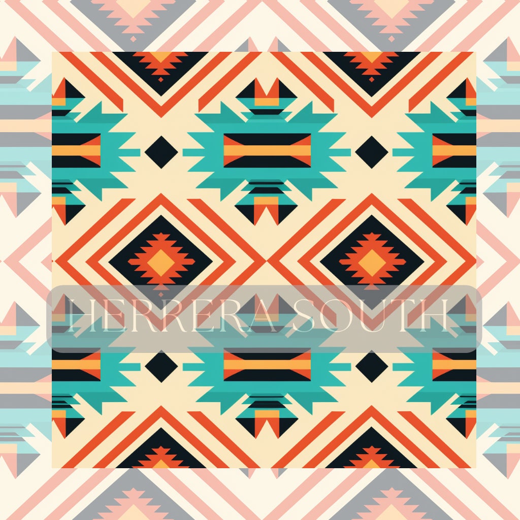 Aztec Seamless Pattern, Digital Paper, Tribal Background - Etsy