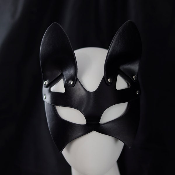 Leather Cat Mask Pattern - Etsy