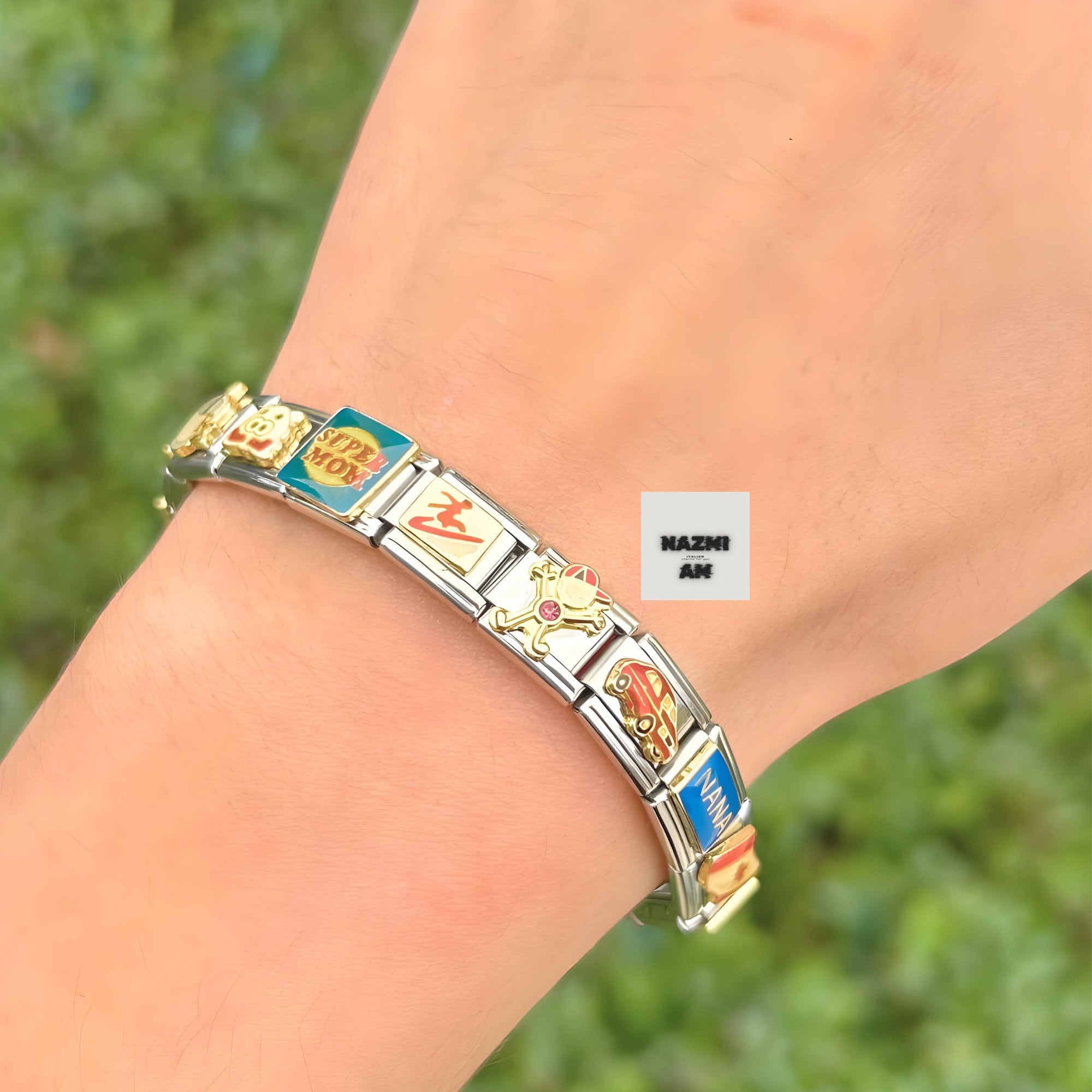 Italian Charm Bracelet Mystery Vintage Italian Charm Bracelets Italian ...