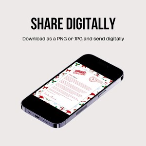 Letter From Santa Claus Letter for Kids Printable Letter Custom Santa ...