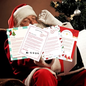 Letter From Santa Claus Letter for Kids Printable Letter Custom Santa ...