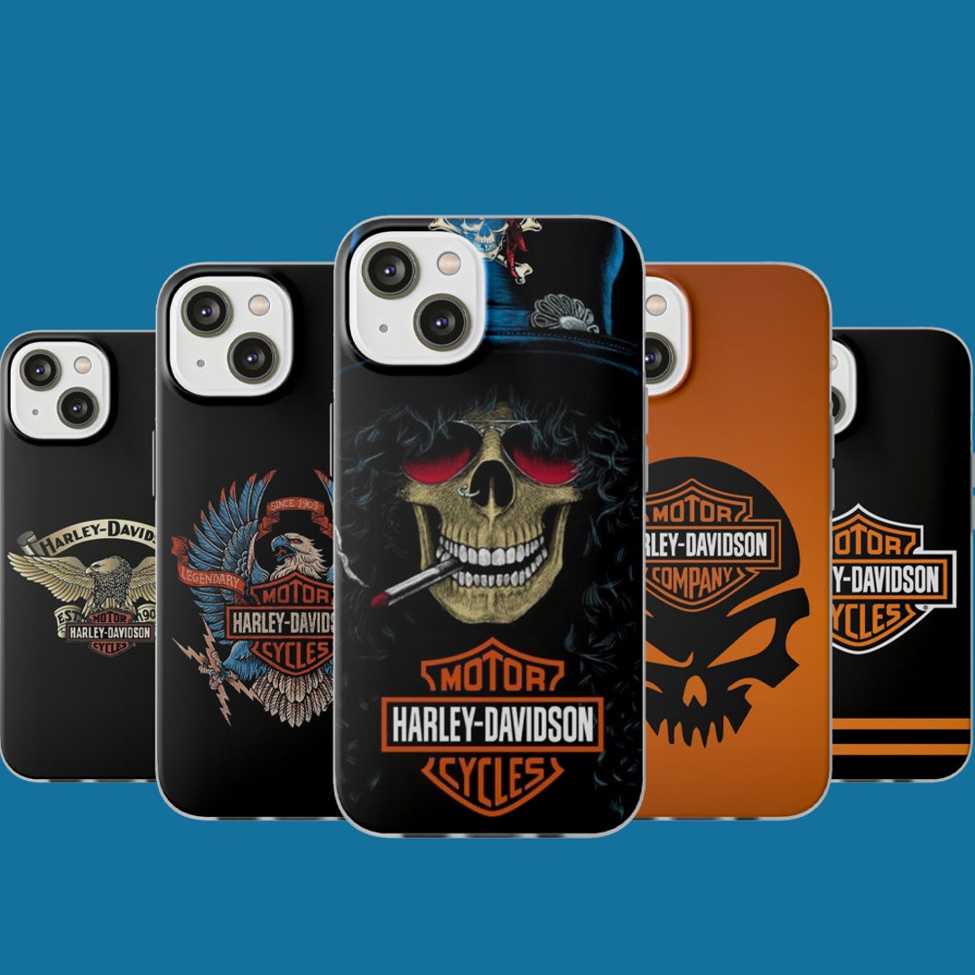 Harley Davidson Motorcycles and Motors Phone Case for iPhone 14, 13, Xr ...