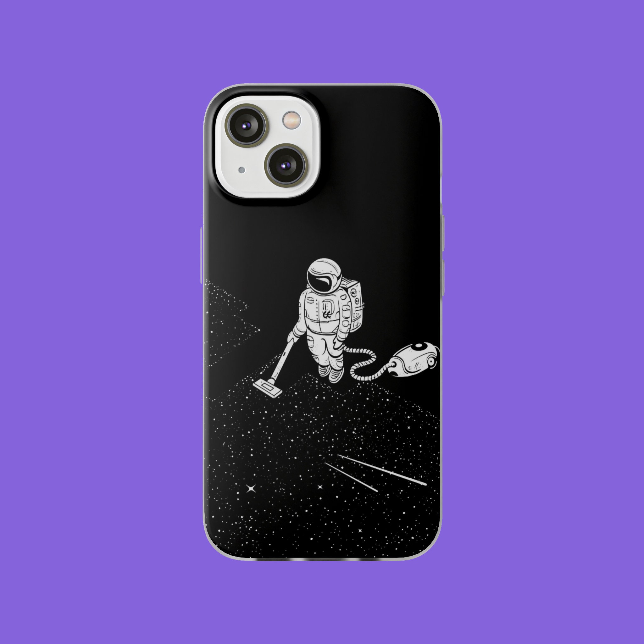 Moon Planets Astronaut Phone Case Space Phone Case for iPhone 14, 13 ...