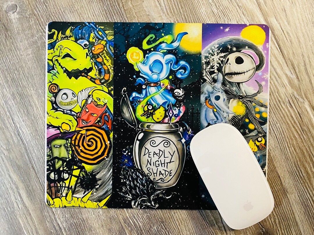 Nightmare Before Christmas Mouse Pad - Etsy