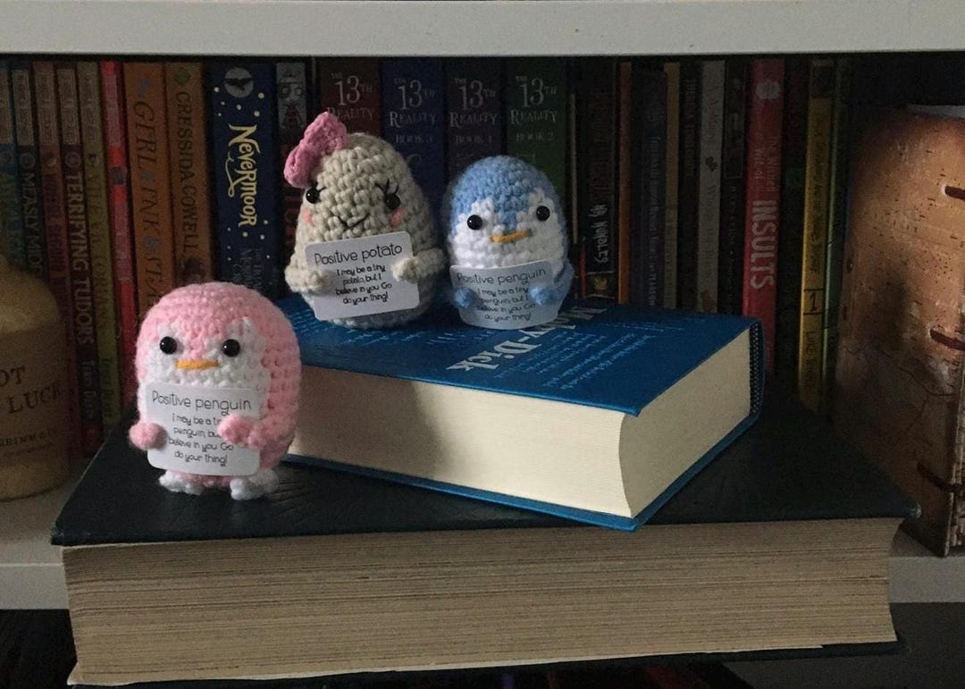 Positive Penguins/ Potatoes - Etsy