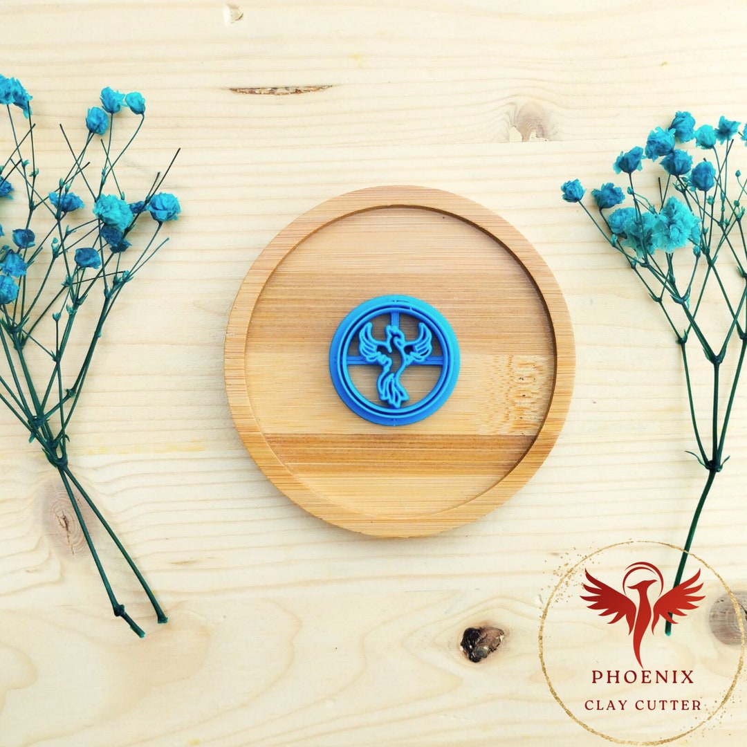 Polymer Clay Phoenix Cutters to Make Phoenix Necklace Phoenix Earrings ...