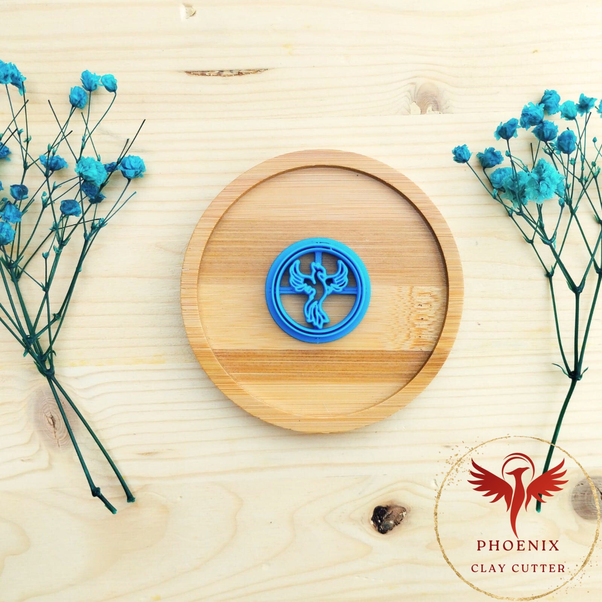 Polymer Clay Phoenix Cutters to Make Phoenix Necklace Phoenix Earrings ...