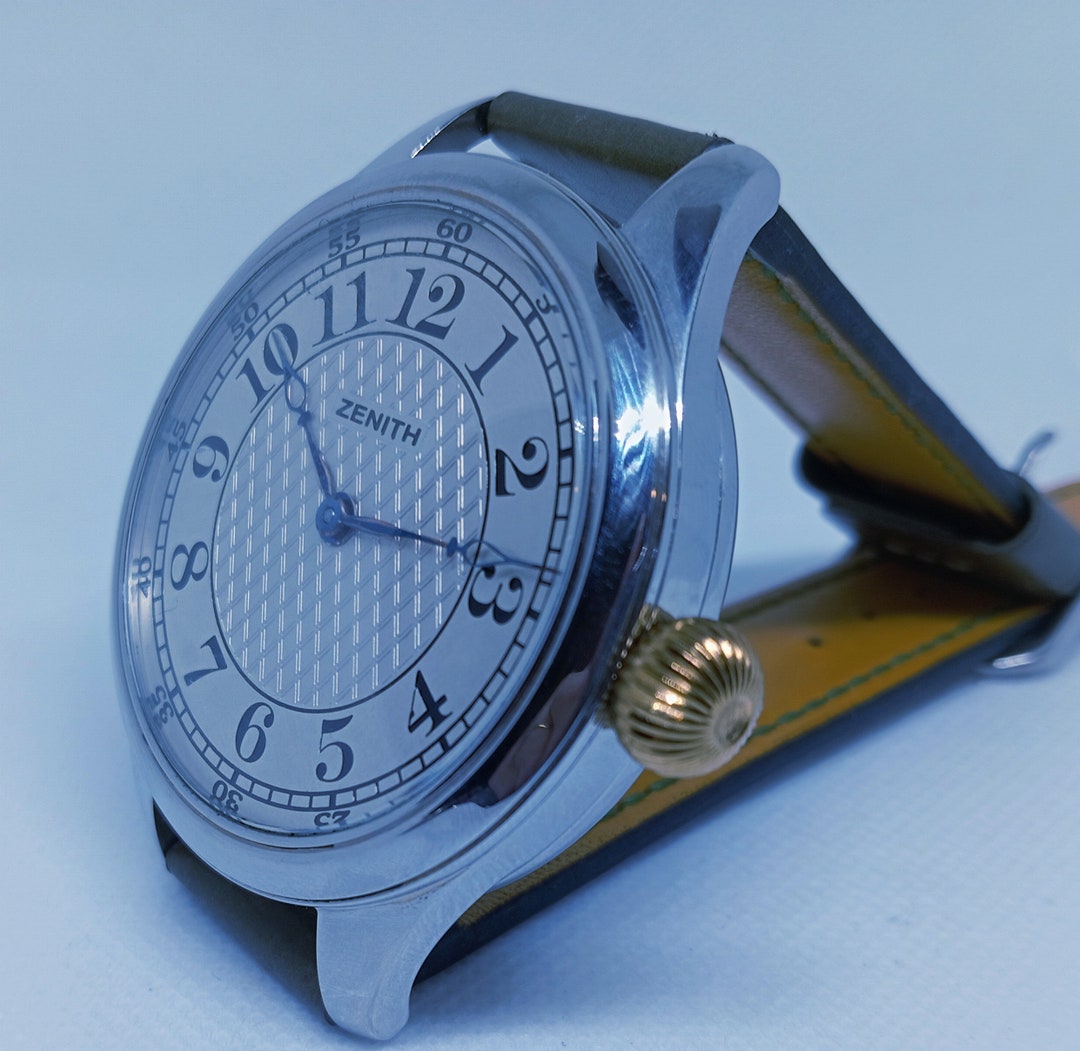 Zenith Ultra Rare Caliber, Hand Engraved Movement, Swiss Watch - Etsy