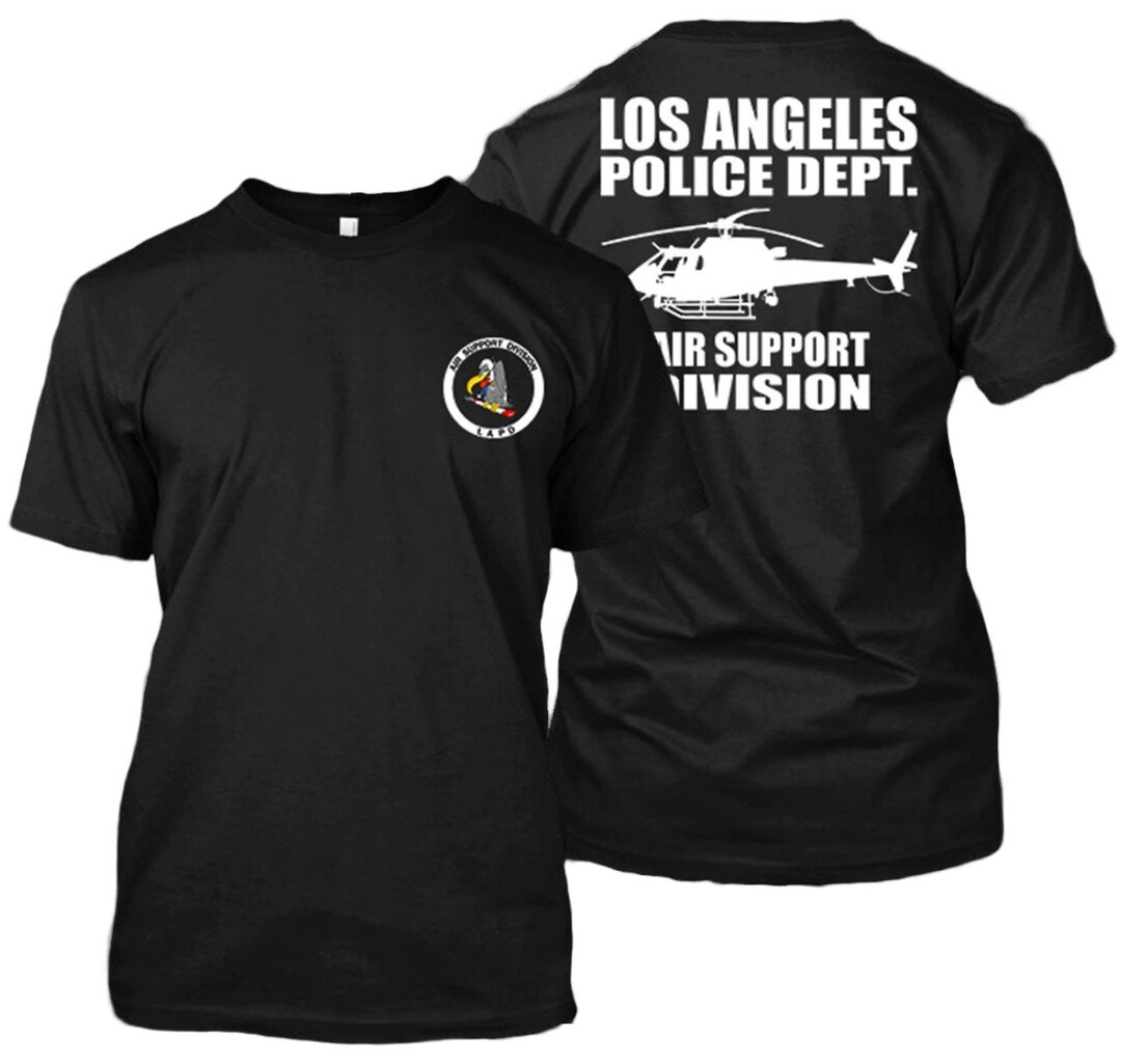 LAPD Los Angeles Police Department Air Support Division Unisex T-shirt ...