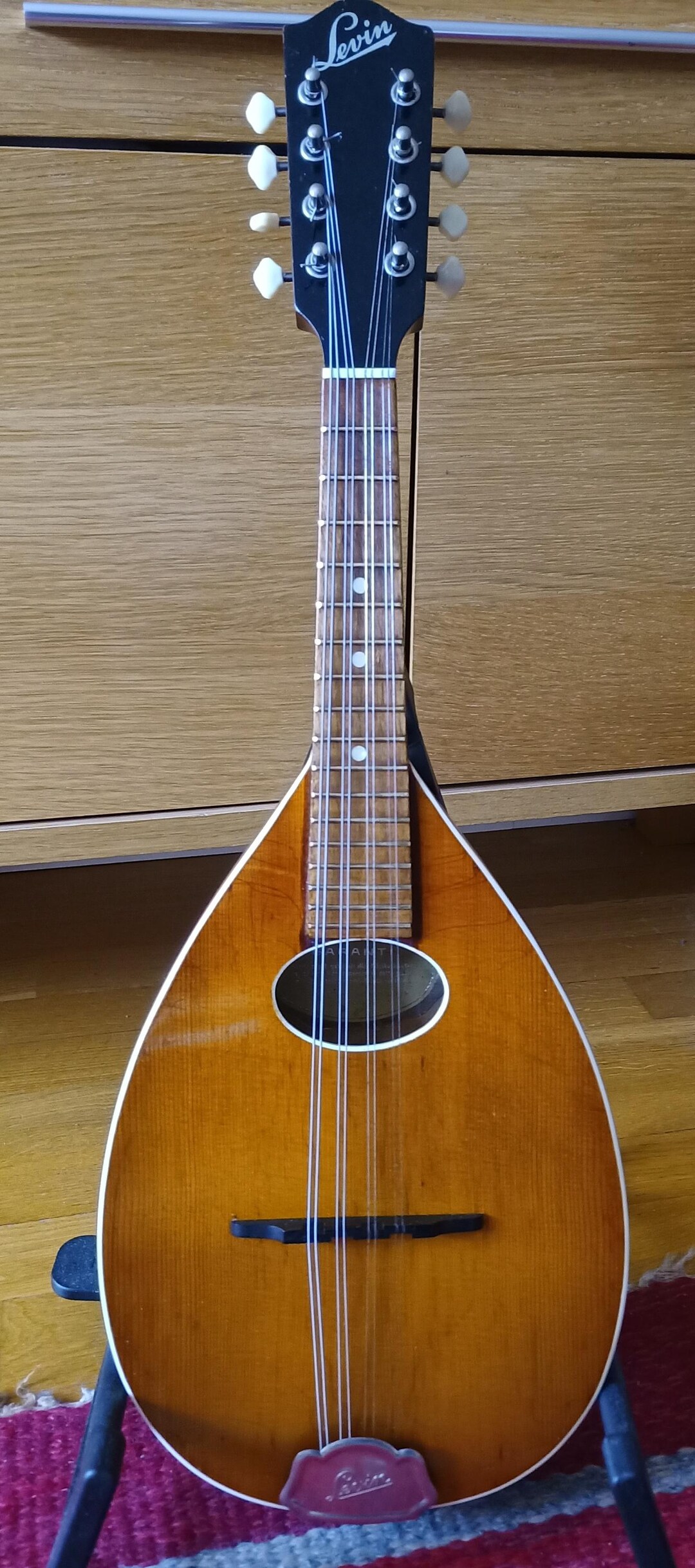 Mandolin by Herman Carlson Levin From 1952. - Etsy