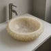 White Quartz Crystal Stone Sink: Luxury Bathroom Decor - Etsy