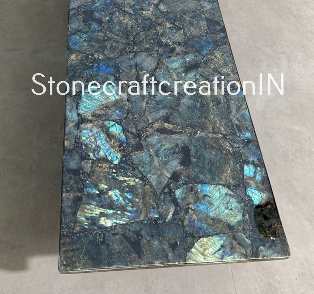 Labradorite Countertops, Kitchen & Dining Counter Top Gemstone Slab ...