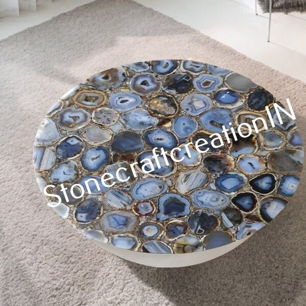 Agate End Table - Etsy