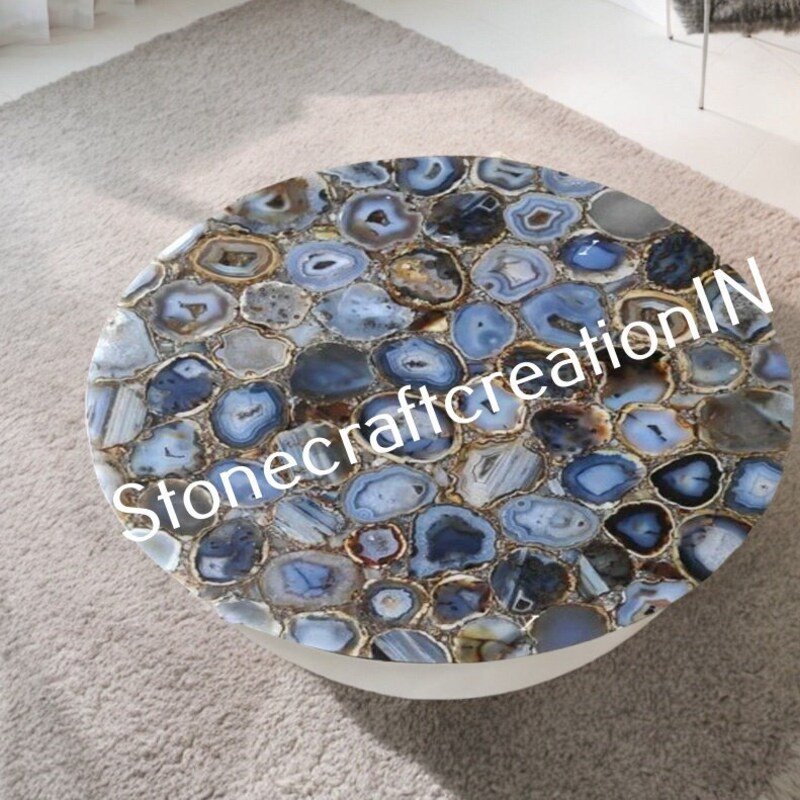 Agate End Table - Etsy