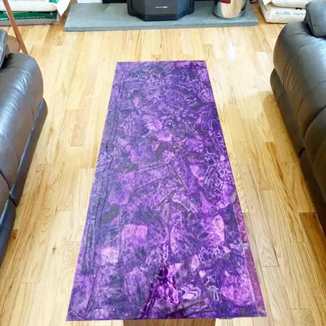 Purple Amethyst Agate Dining Table Top: Modern Farmhouse Decor - Etsy