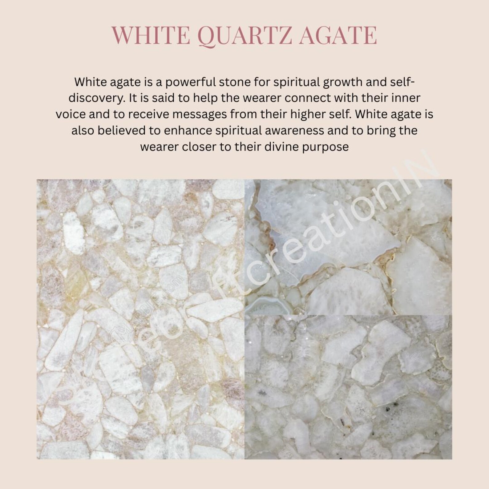 White Quartz Crystal Stone Sink: Luxury Bathroom Decor - Etsy