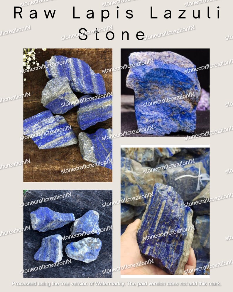 Lapis Lazuli Gemstone Table Top: Blue Kitchen Counter Slab - Etsy