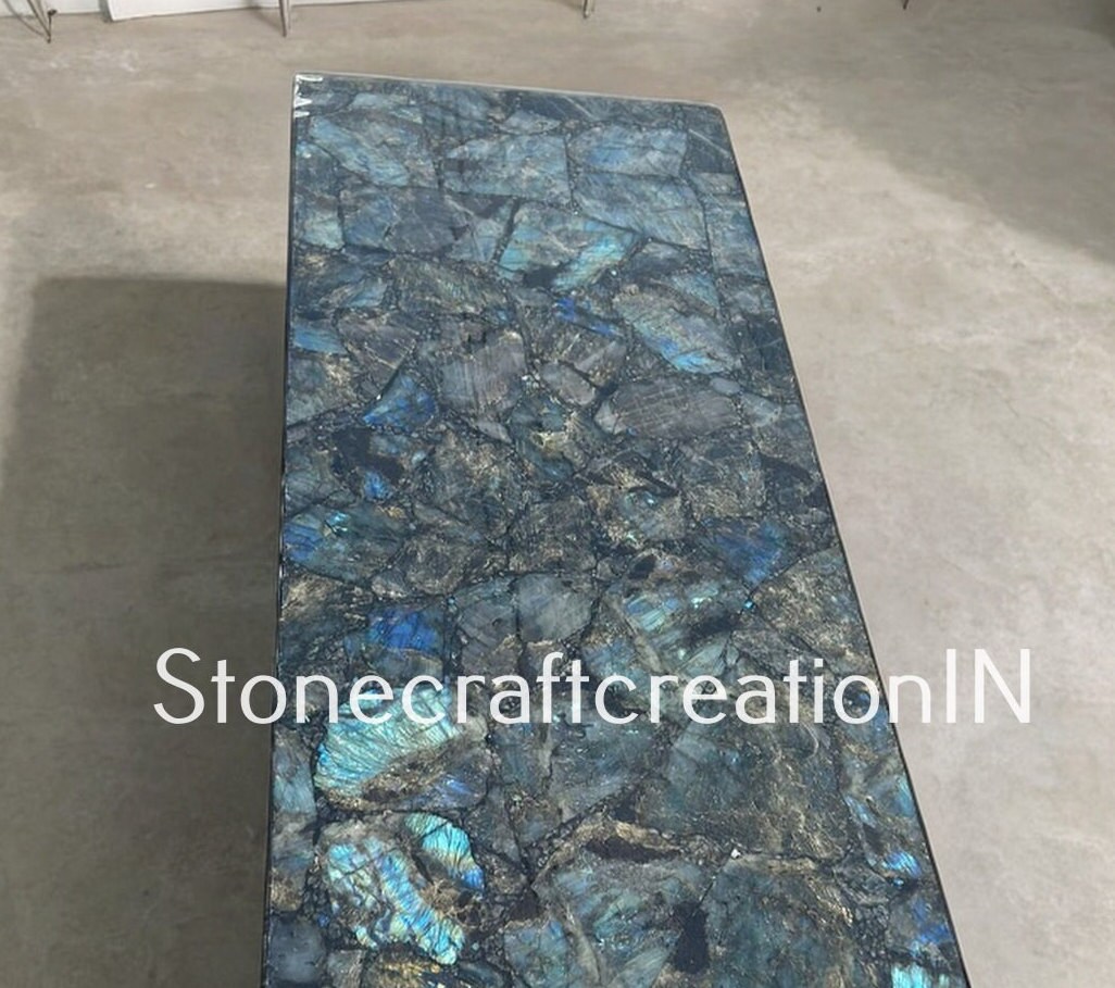 Labradorite Countertops, Kitchen & Dining Counter Top Gemstone Slab ...