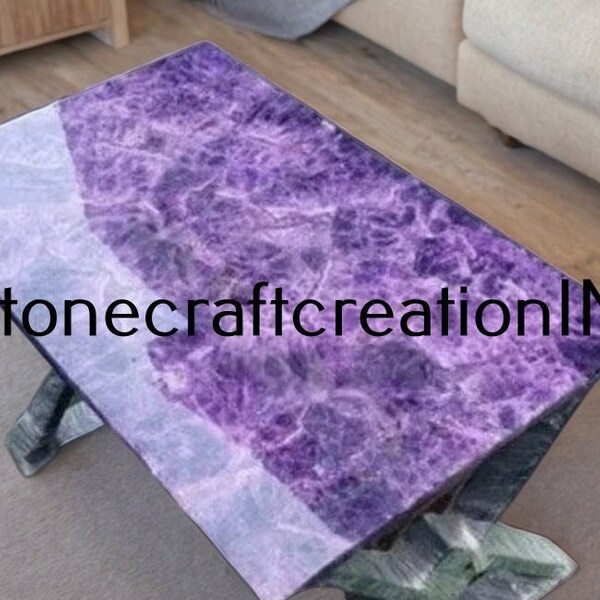 White Quartz Dining Table, Crystal Quartz Table Top, Agate Console ...