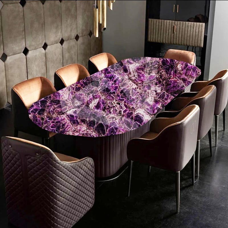 Amethyst Table - Etsy