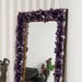 Handmade Amethyst Quartz Wall Mirror | Natural Purple Crystal Mirror ...